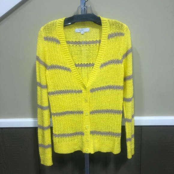 LOFT | Sweaters | Loft Loose Weave Cardigan | Poshmark